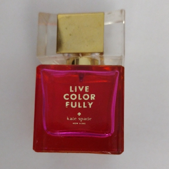 kate spade | Other | Kate Spade Live Colorfully Fragrance Red And Gold ...